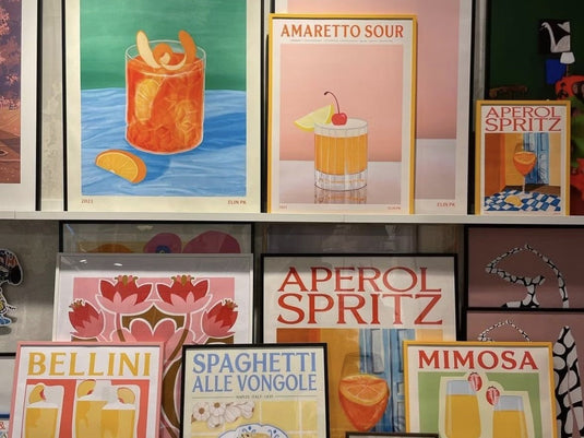 Elin PK - Posters with Drinks and Cocktails – Munkvalvet